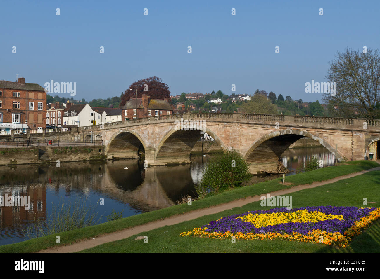 River severn bridge bewdley worcestershire hi-res stock photography and ...