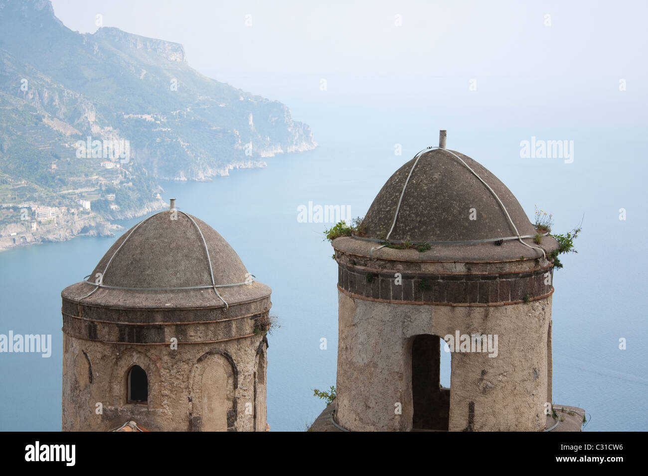 View of the sea from Ravello, Italy Stock Photo - Alamy