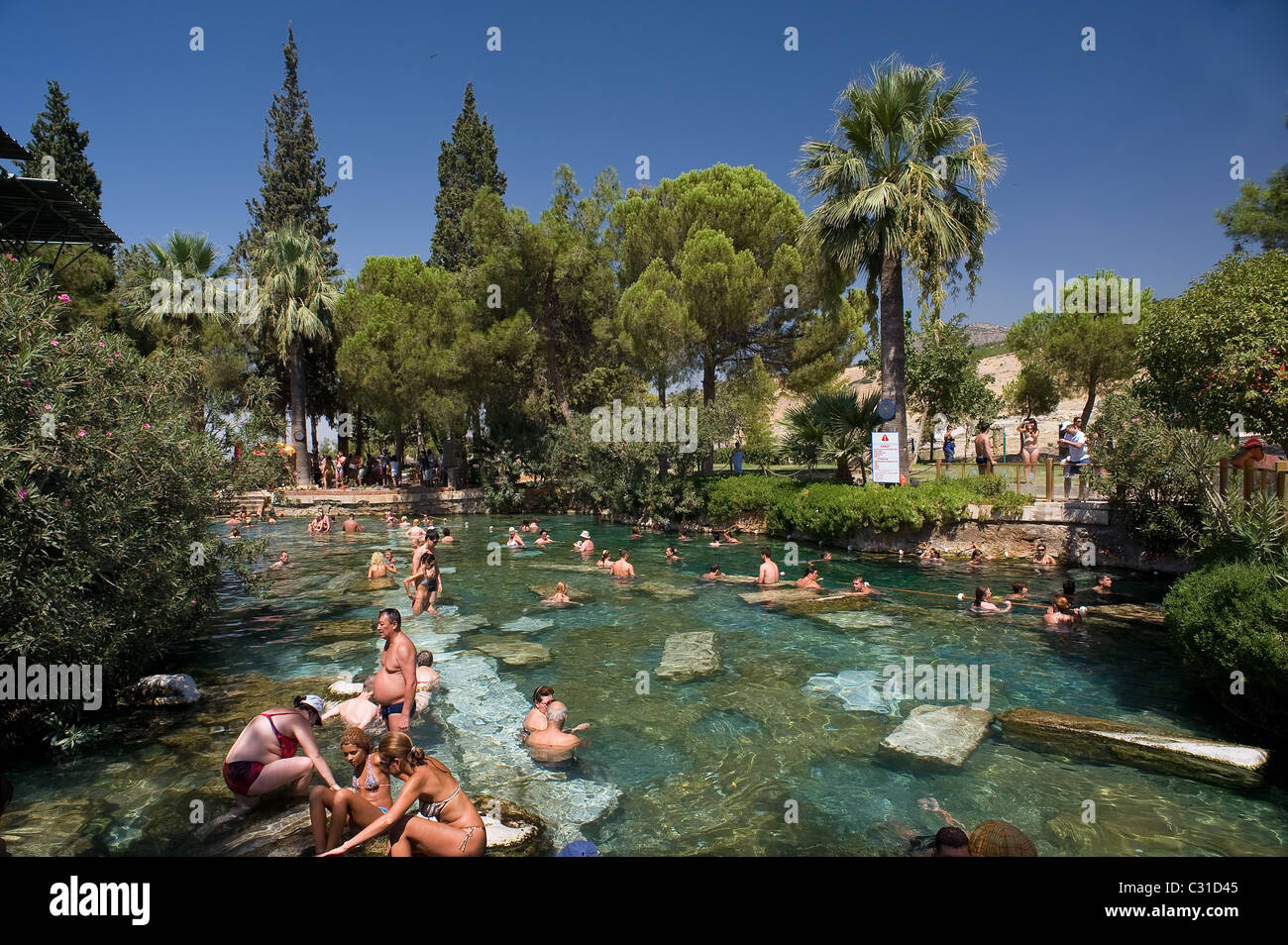 Ancient pool in Hierapolis Aydın Turkey Stock Photo - Alamy