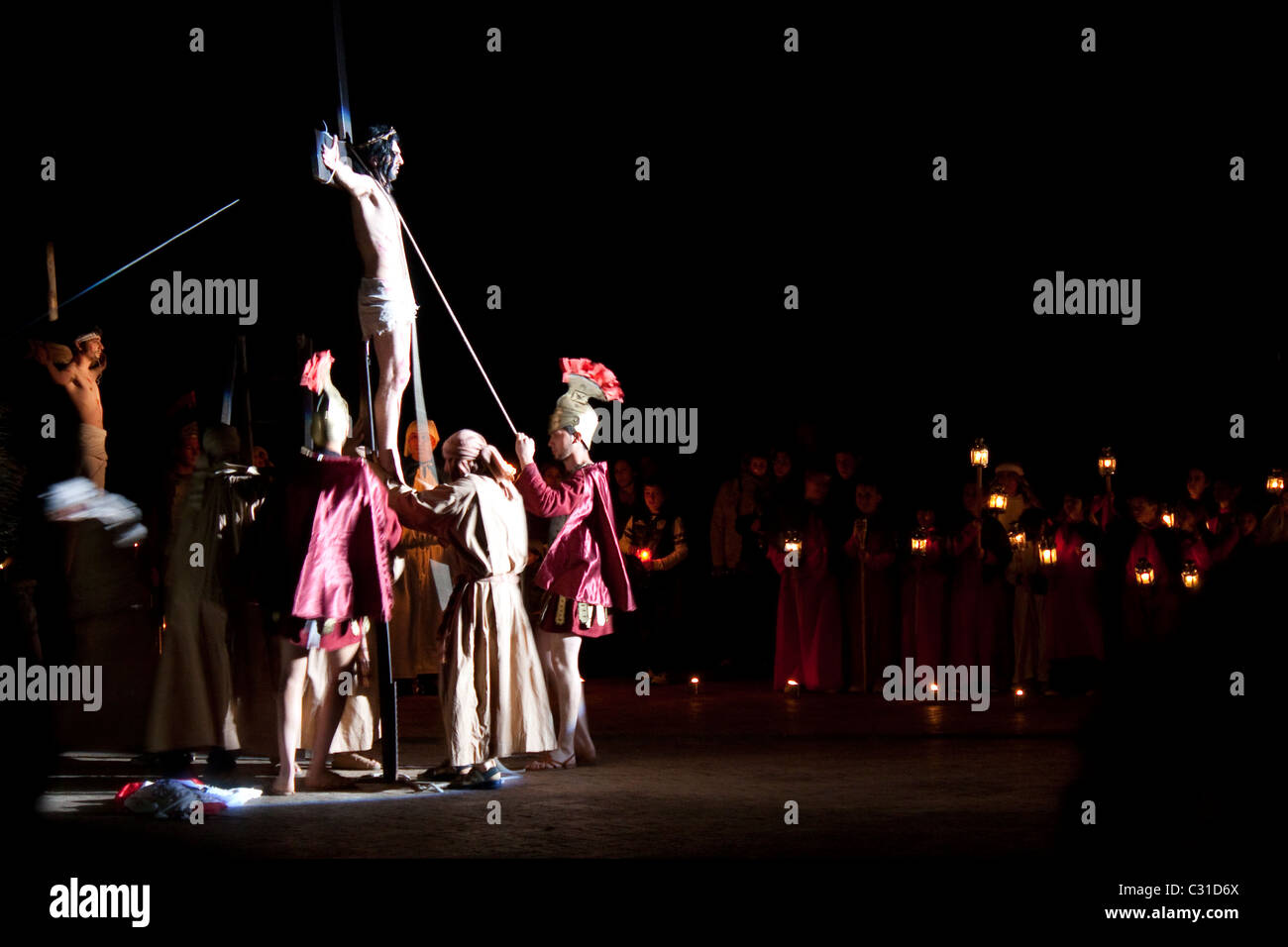 Crucified man hi-res stock photography and images - Alamy