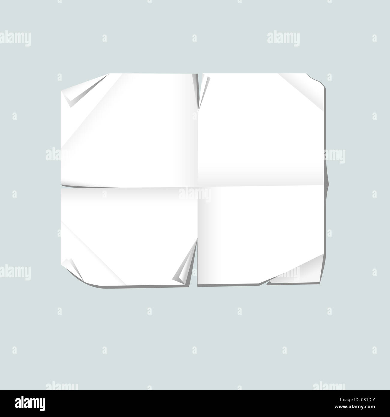 Torn Paper Edge Rectangle High Resolution Stock Photography and Images ...