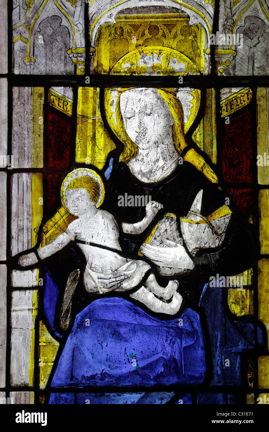 Stained glass windows from the renaissance hi-res stock photography and ...