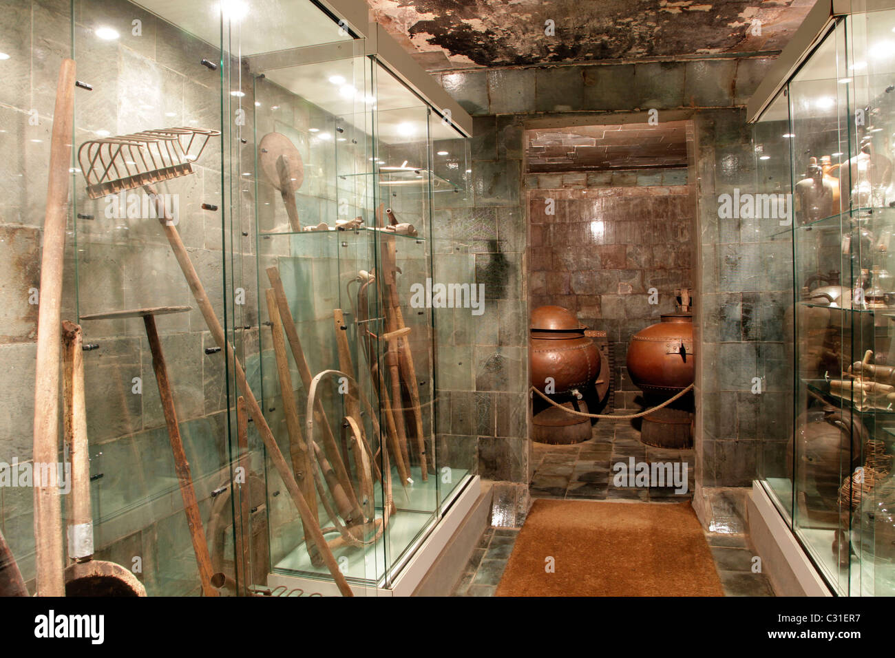 Glass cement fermentation vat hi-res stock photography and images - Alamy