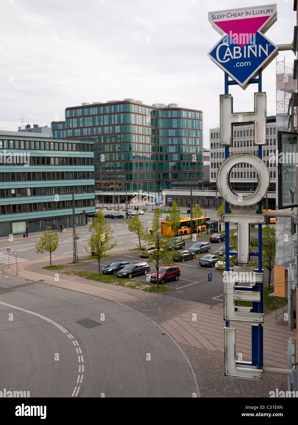 cab-in hotel copenhagen central Stock Photo - Alamy