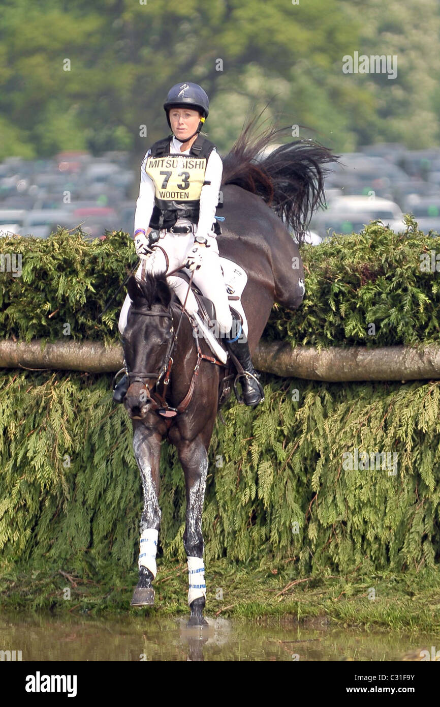 Jennifer Wooten (USA) riding THE GOOD WITCH at fence 14. Mitsubishi ...