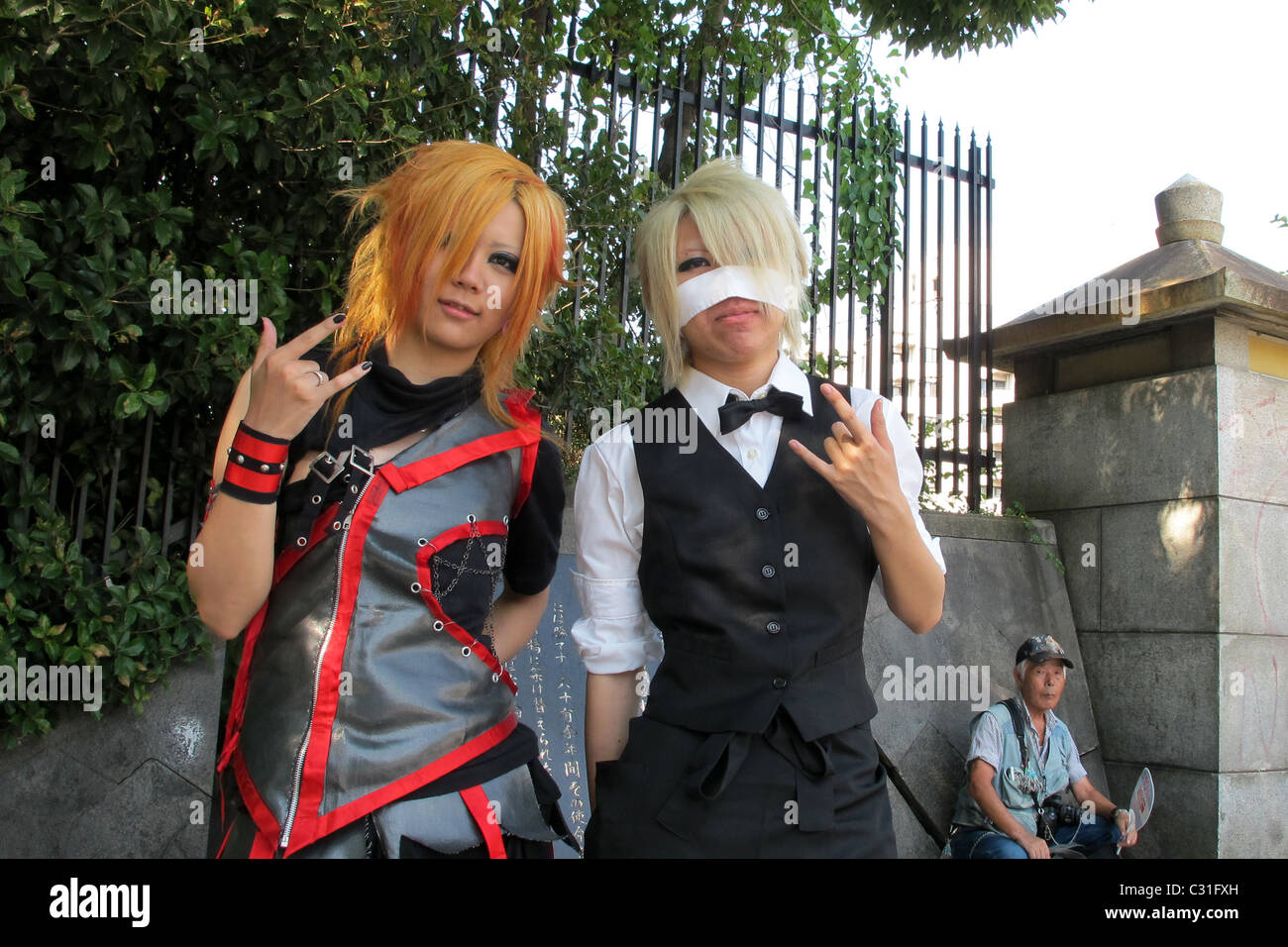 Cosplayers and street hi-res stock photography and images - Alamy