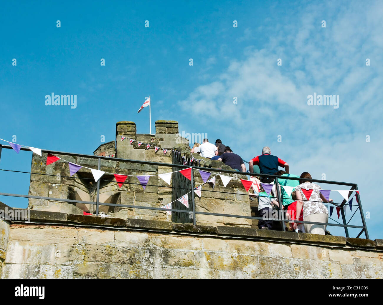 Climbing the ramparts hi-res stock photography and images - Alamy