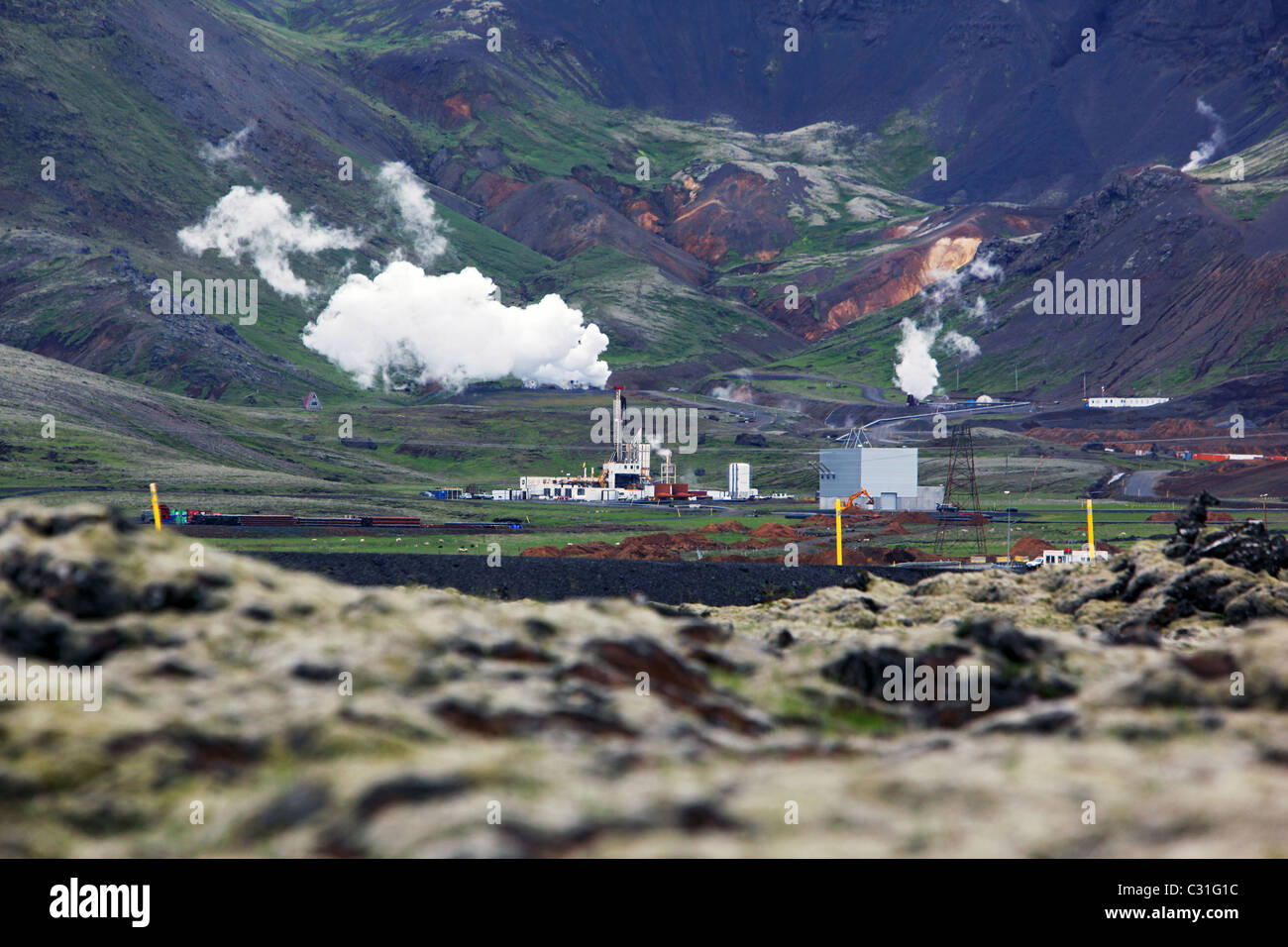 Hengill mountain hi-res stock photography and images - Alamy
