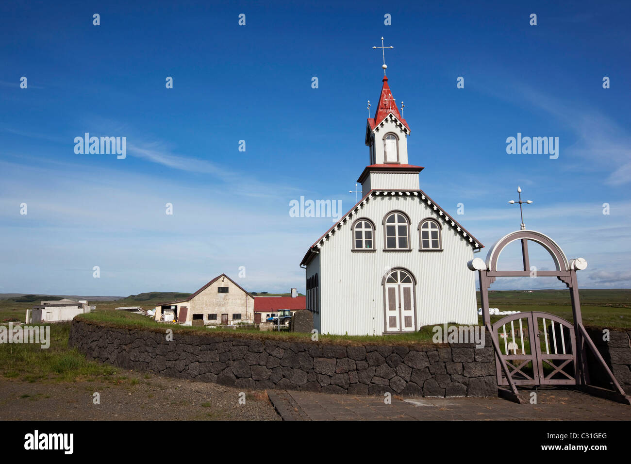 Selfoss church hi-res stock photography and images - Alamy
