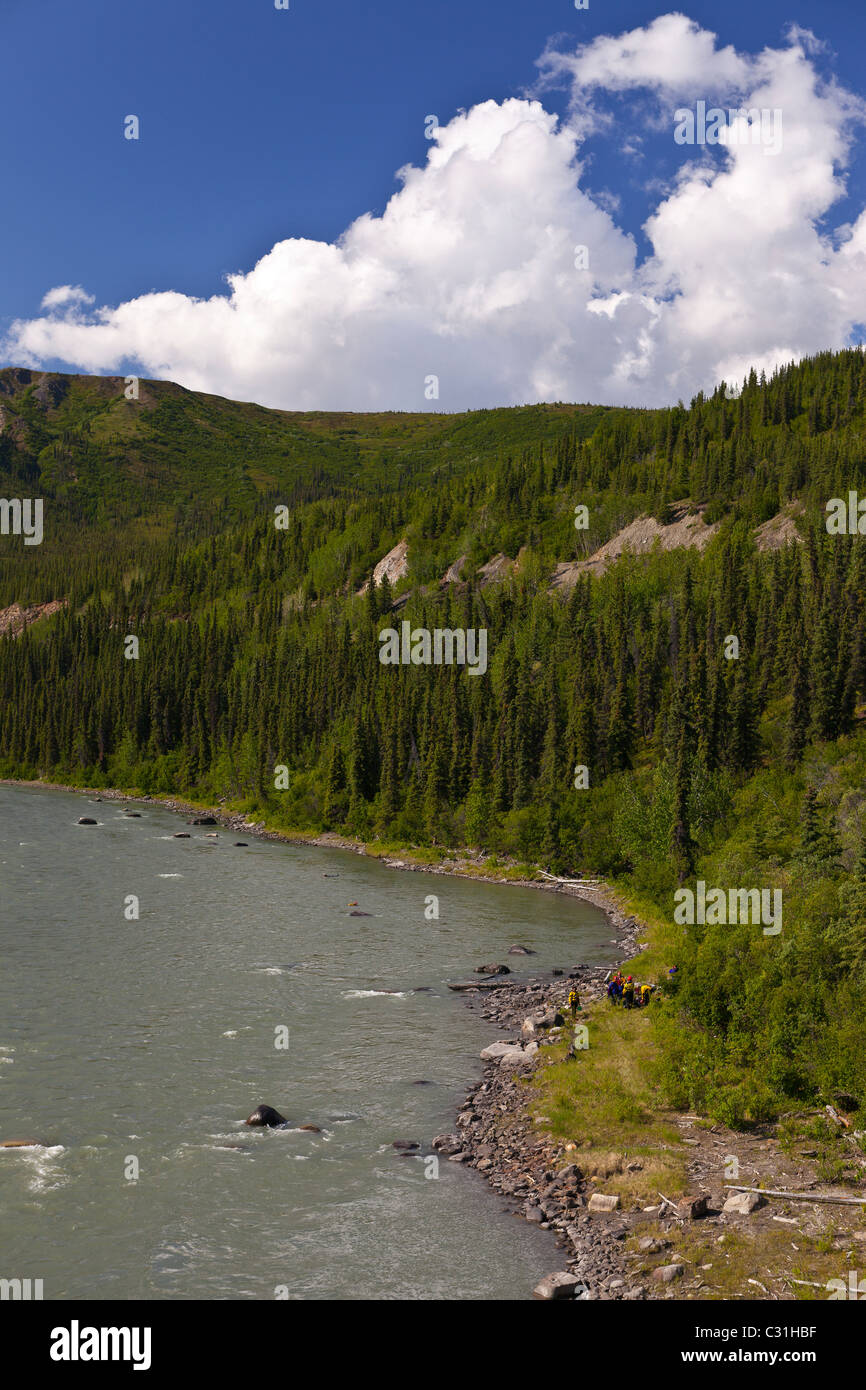 Alaska river aerial hi-res stock photography and images - Alamy