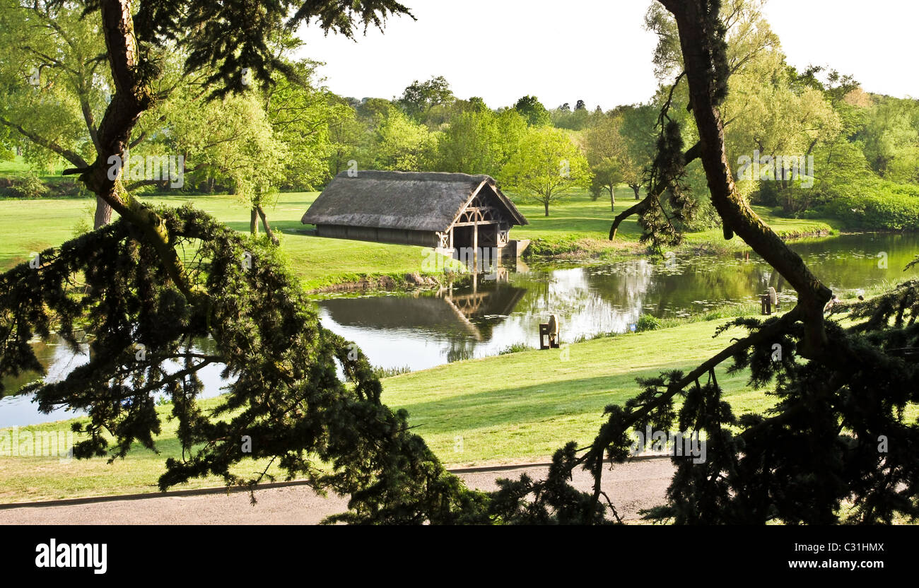 Medieval boathouse warwick castle hi-res stock photography and images ...