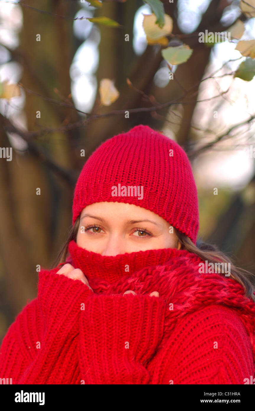 Muffled up hi-res stock photography and images - Alamy