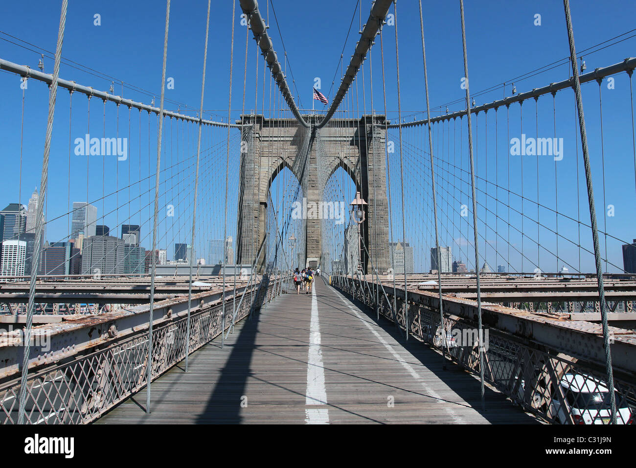 Wood stone pedestrian bridge on hi-res stock photography and images - Alamy