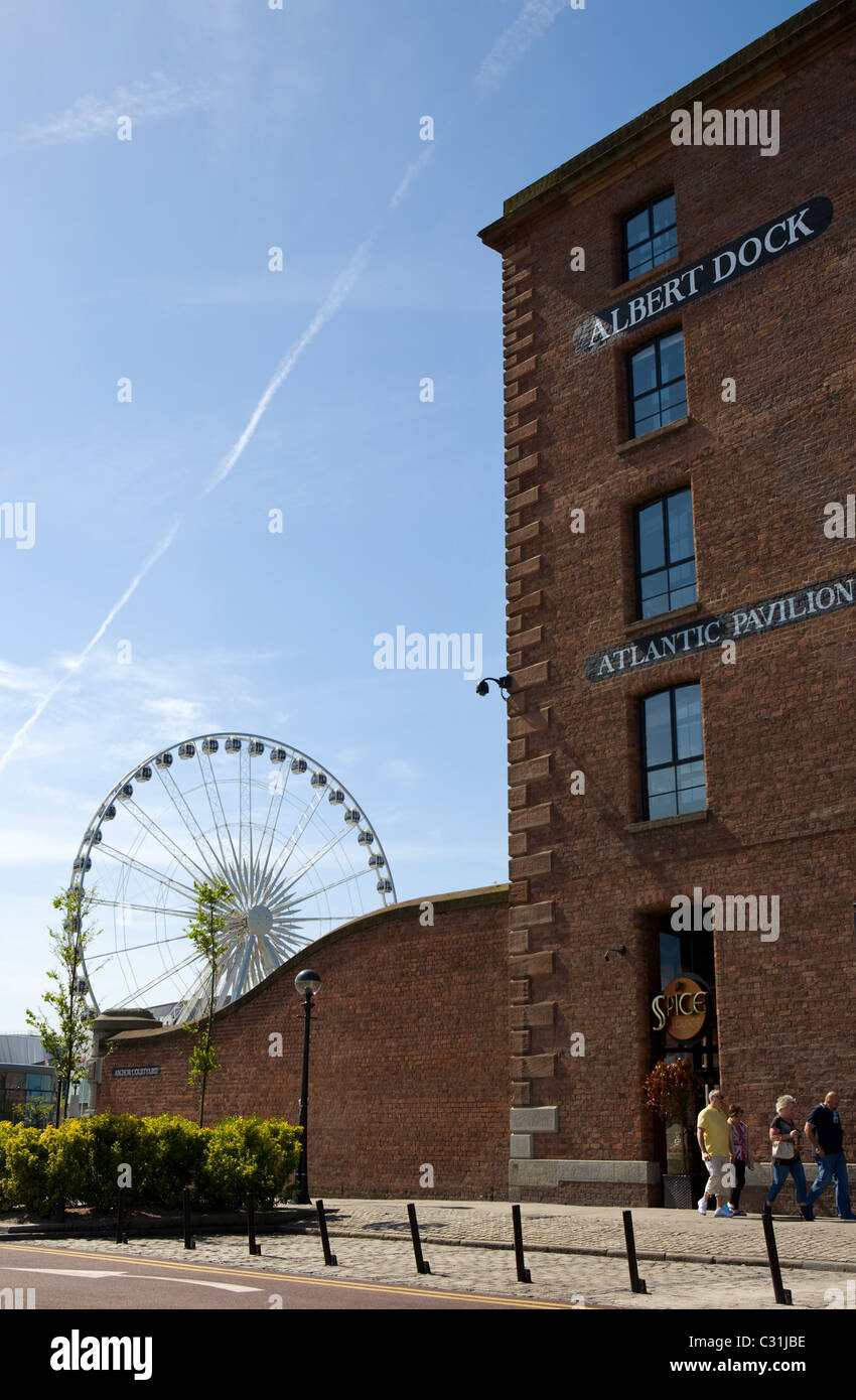 Liverpool Waterside Attractions, Merseyside, UK Albert Dock Liverpool ...