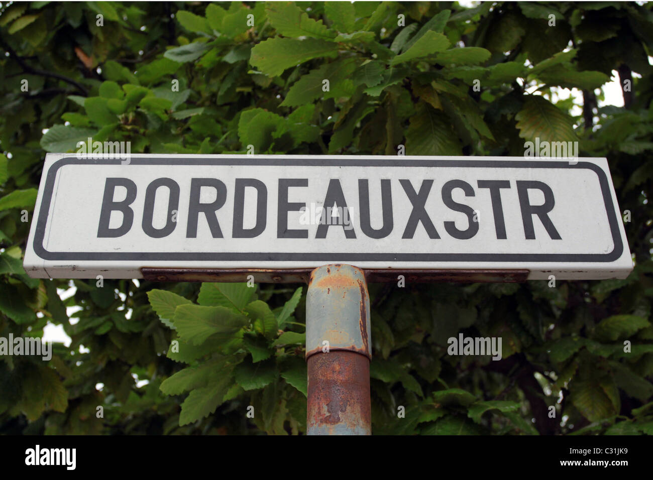 Street sign bordeaux street in hi-res stock photography and images - Alamy