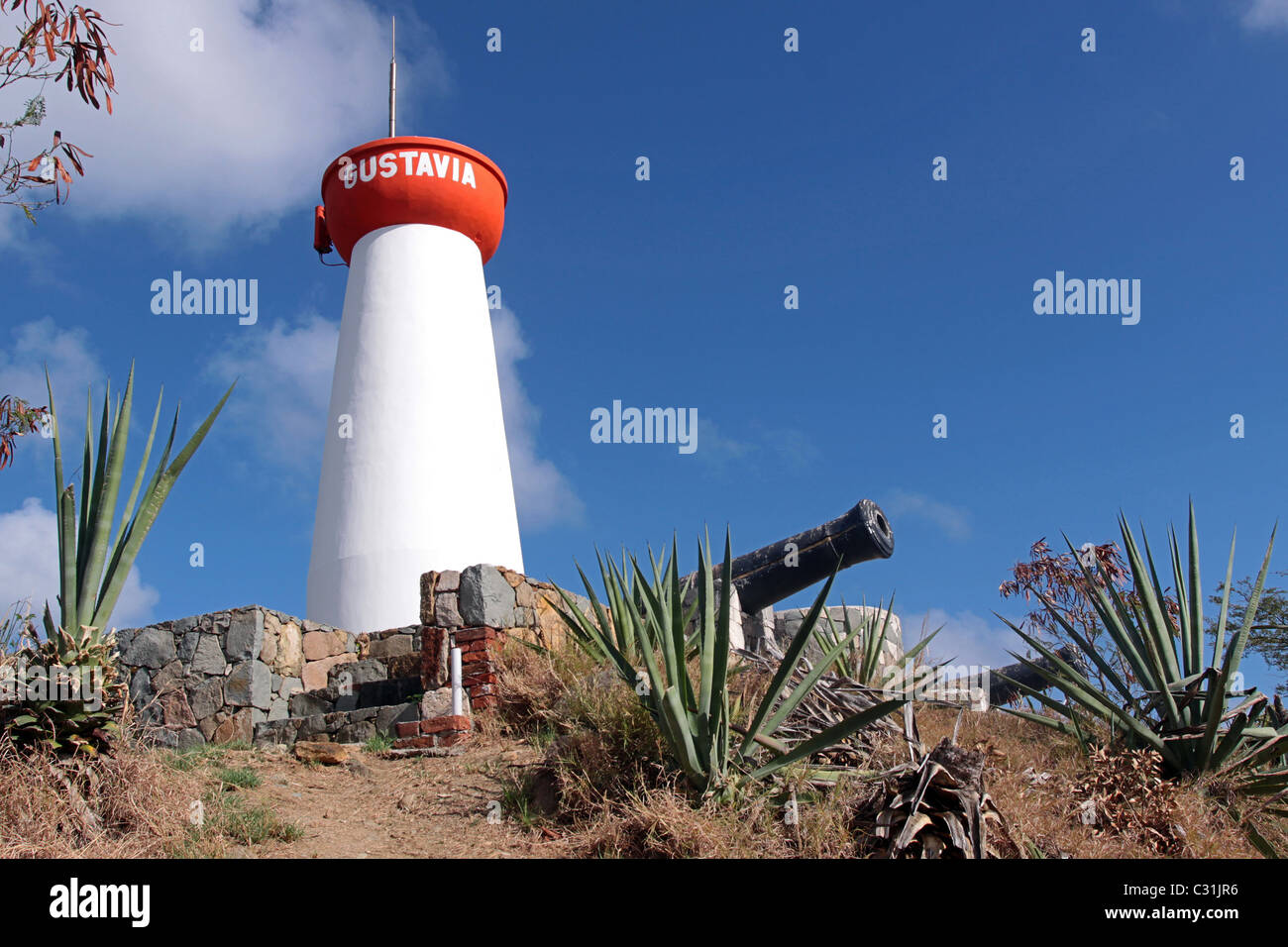 Gustavia lighthouse hi-res stock photography and images - Alamy