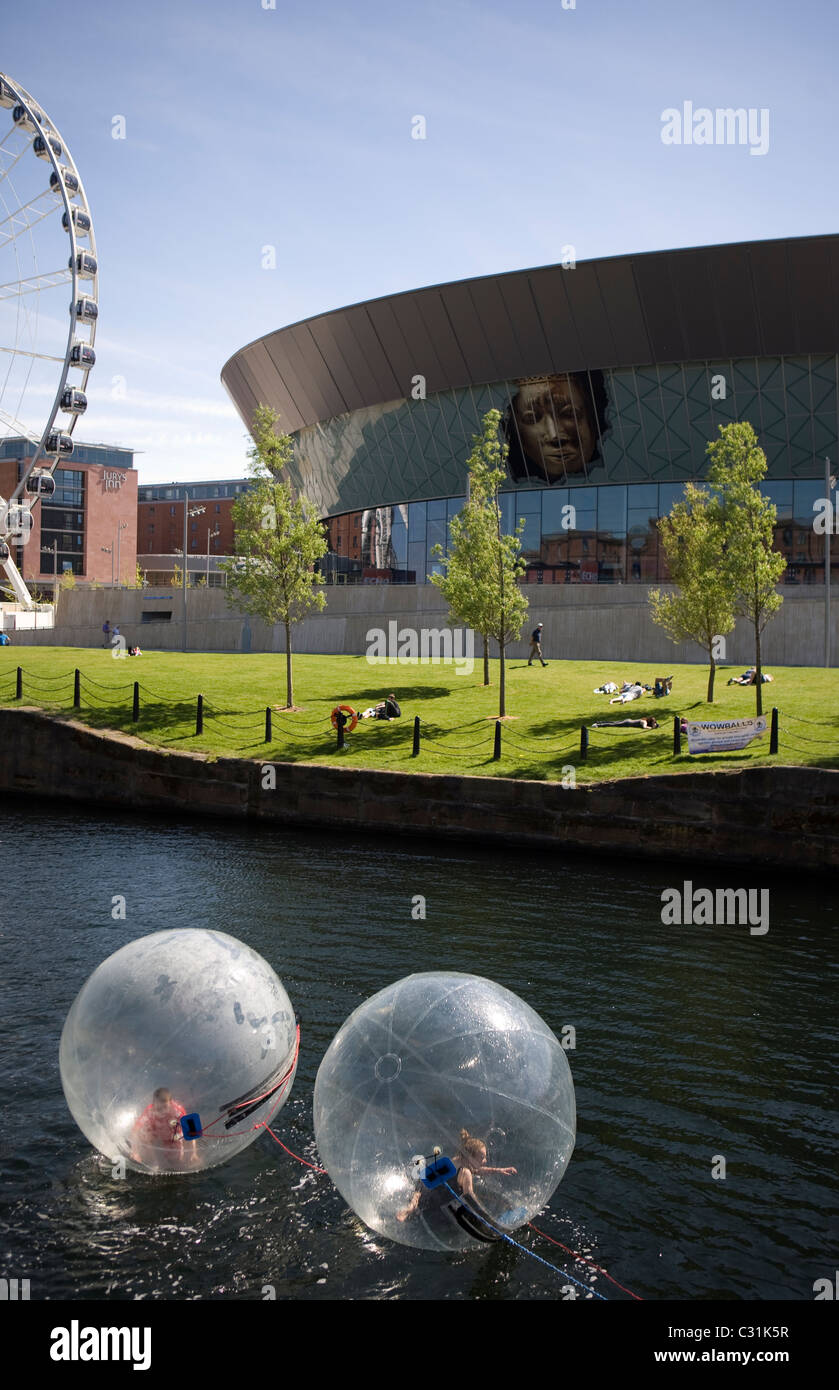 Outdoor Fun Inflatable Bubble Ball Bubble Ball; Echo Arena Tourists at ...