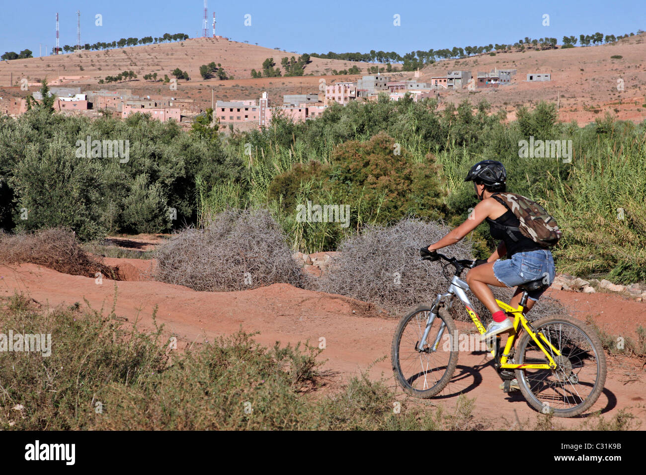 Sports activity at the domaine de terres damanar hi-res stock ...