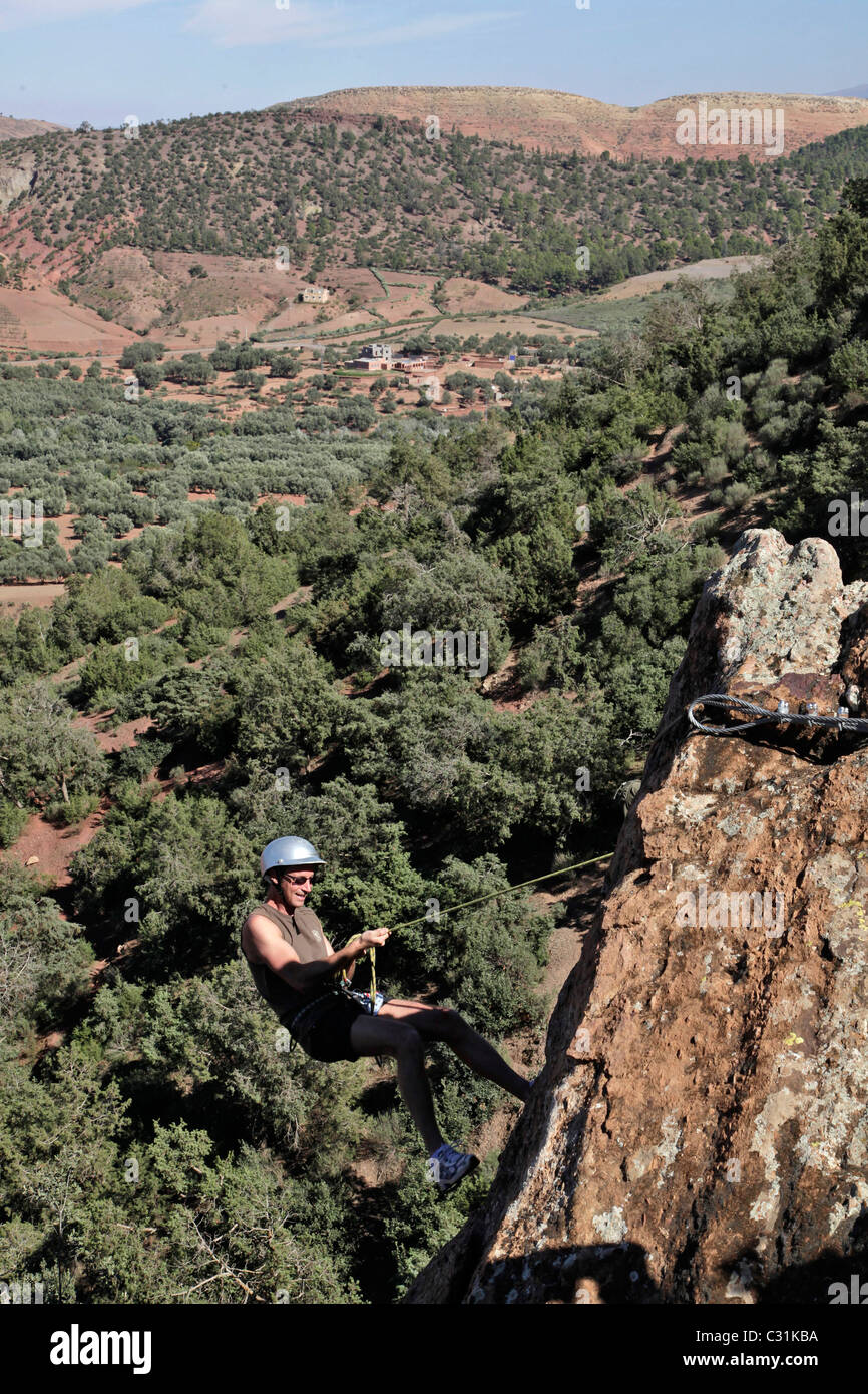 One of the activities at the domaine de terres damanar hi-res stock ...
