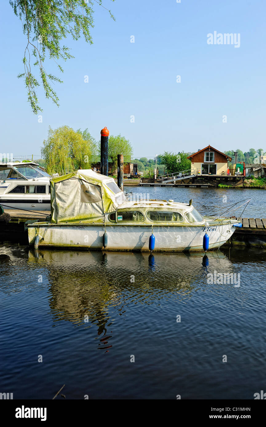 boat river trent Nottingham england uk Stock Photo - Alamy