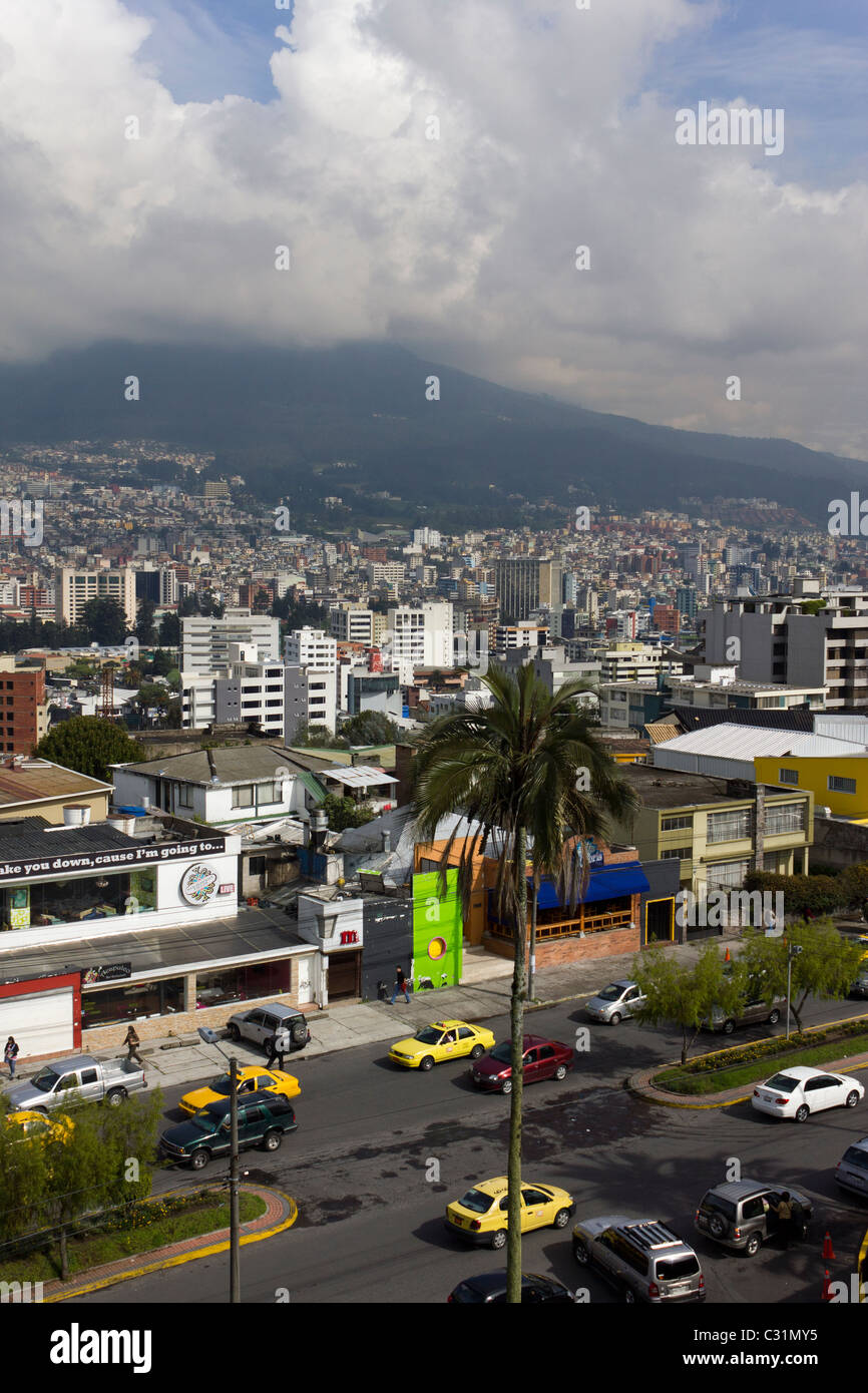 view of Quito, Ecuador Stock Photo - Alamy