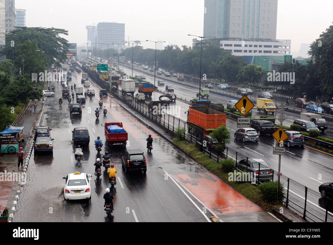 Jakarta Indonesia Trafikk Indonesia Traffic Photos And Images