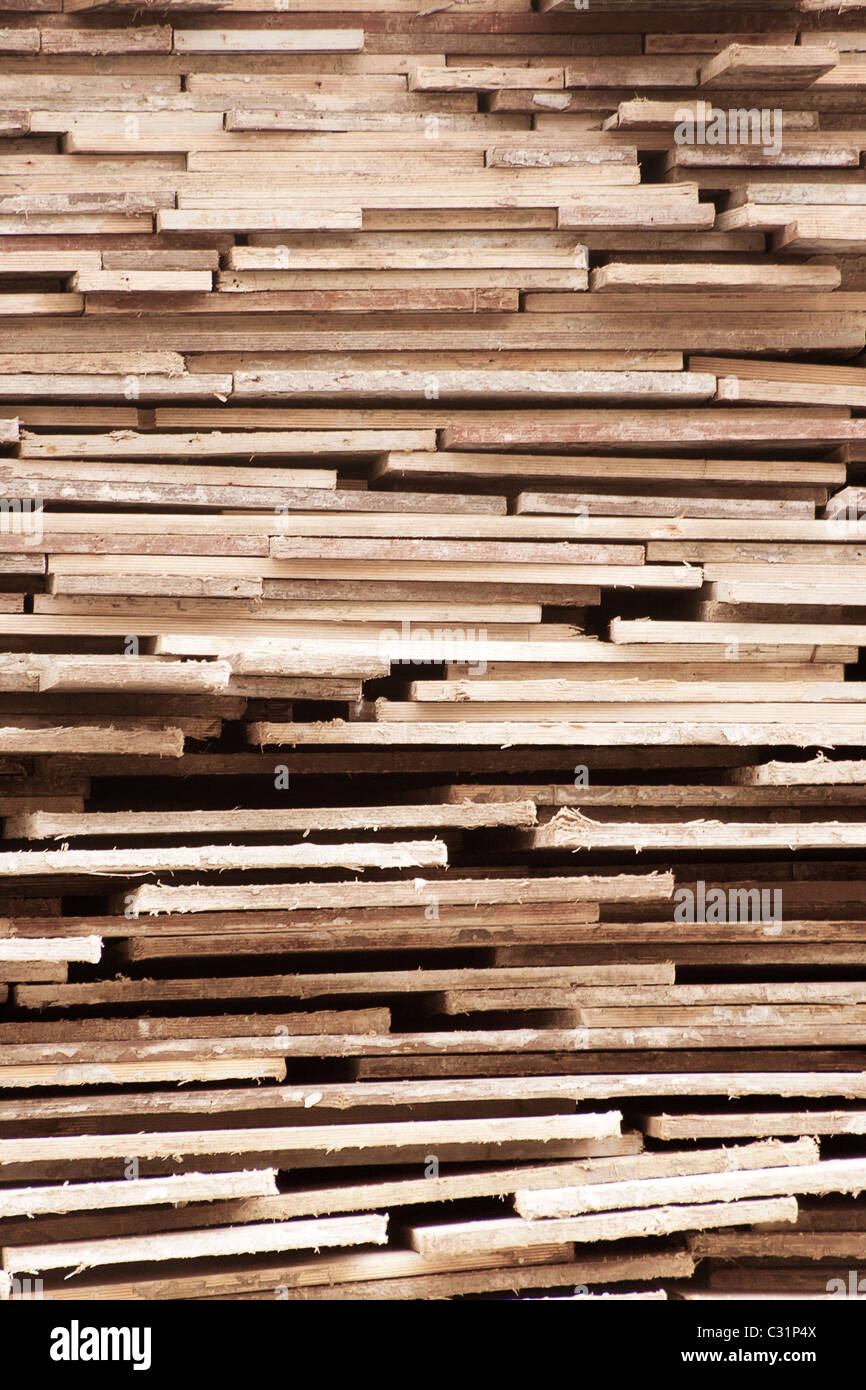 Stack of new wooden planks , texture and background Stock Photo - Alamy