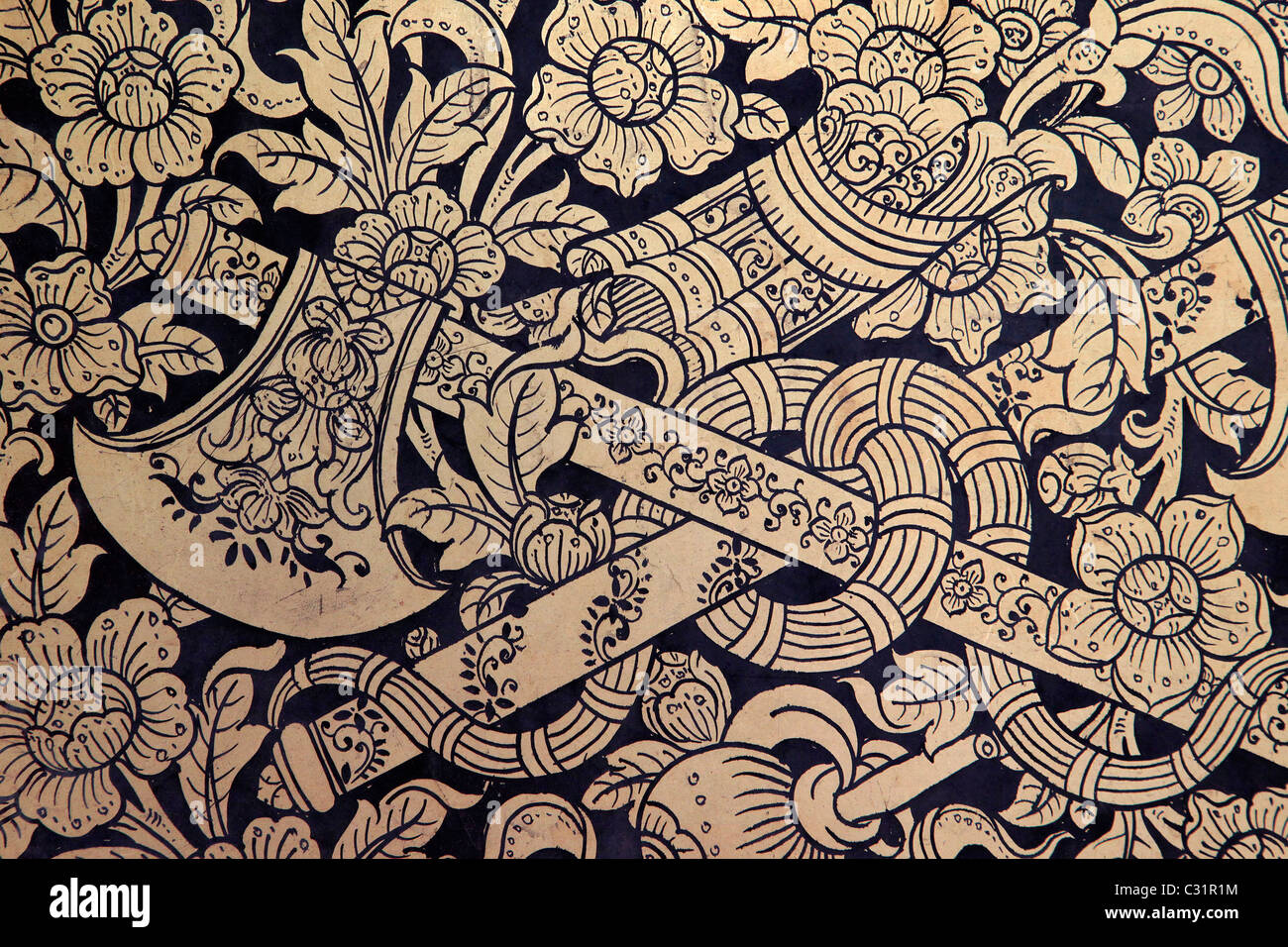 Vegetal arabesque hi-res stock photography and images - Alamy