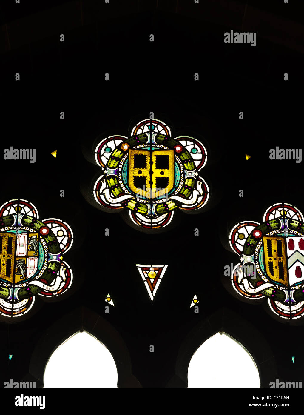 Close up of stained glass Stock Photo - Alamy