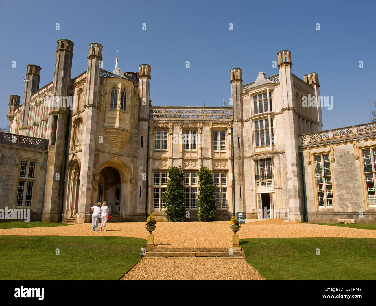 Highcliffe Castle Dorset England UK Stock Photo - Alamy
