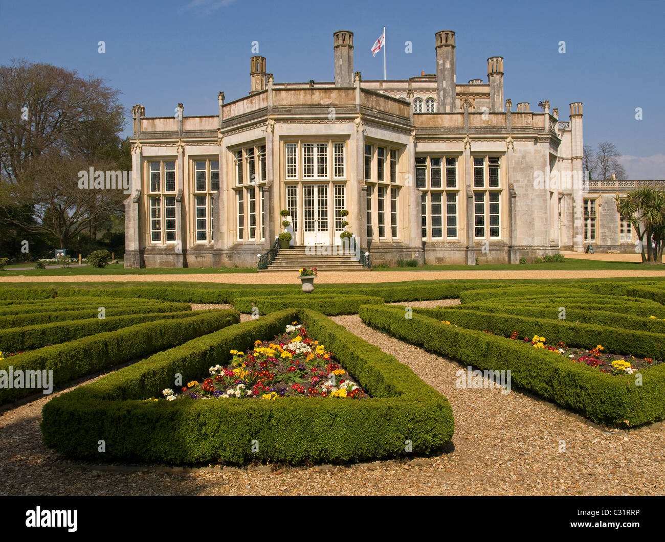 Highcliffe Castle Dorset England UK Stock Photo - Alamy