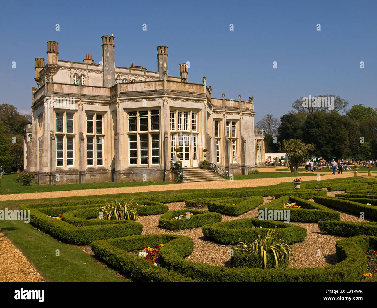 Highcliffe Castle Dorset England UK Stock Photo - Alamy