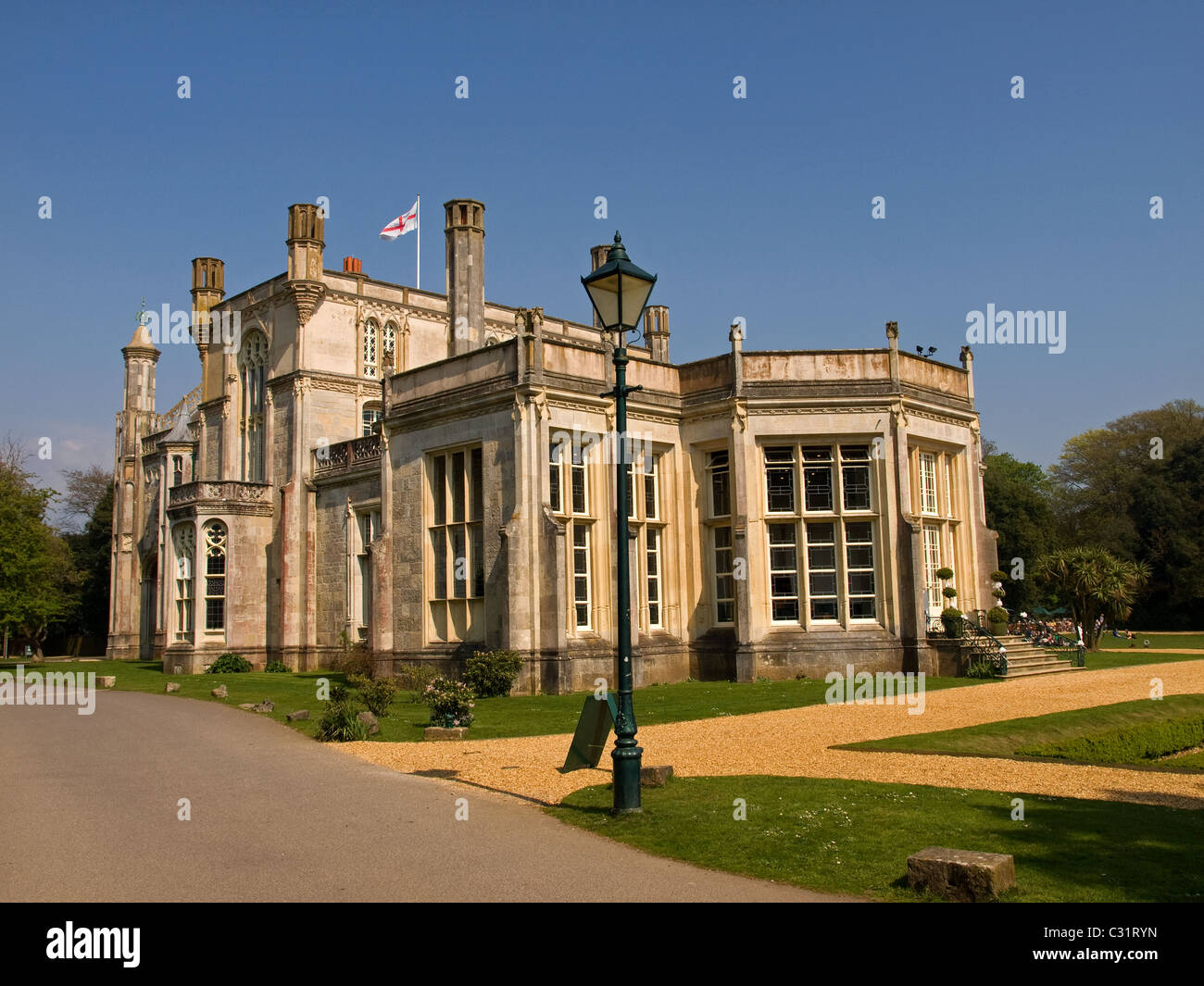 Highcliffe Castle Dorset England UK Stock Photo - Alamy