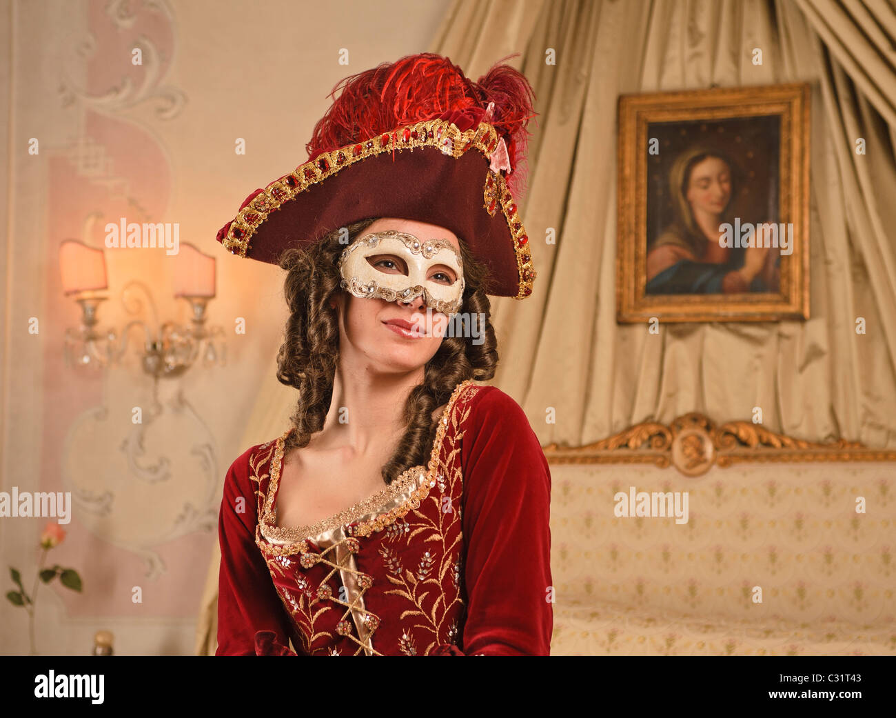 Venice carnival painting hi-res stock photography and images - Alamy
