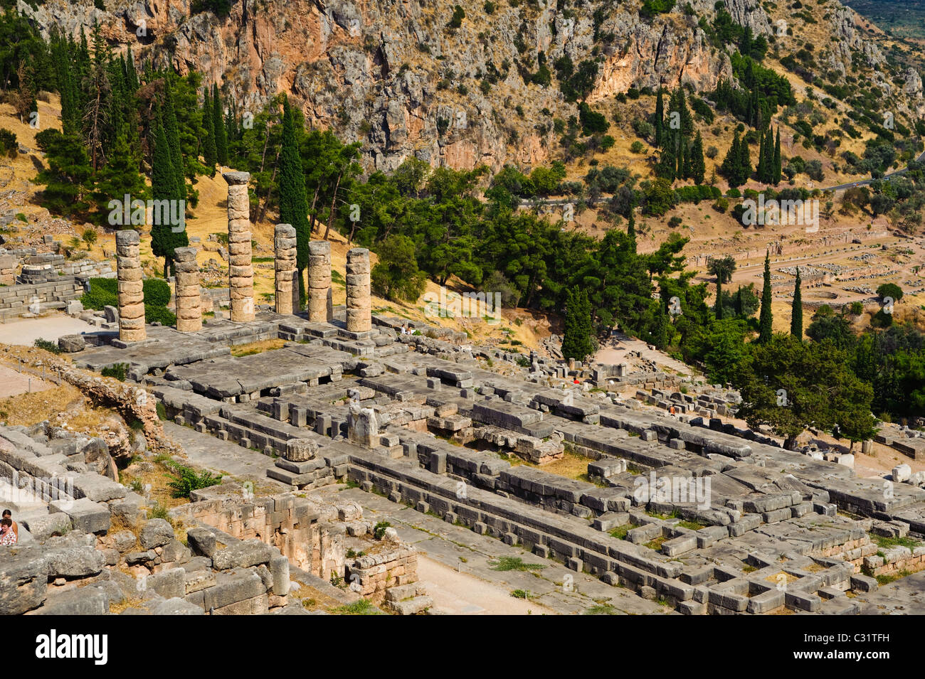 Gymnasium at delphi hi-res stock photography and images - Alamy
