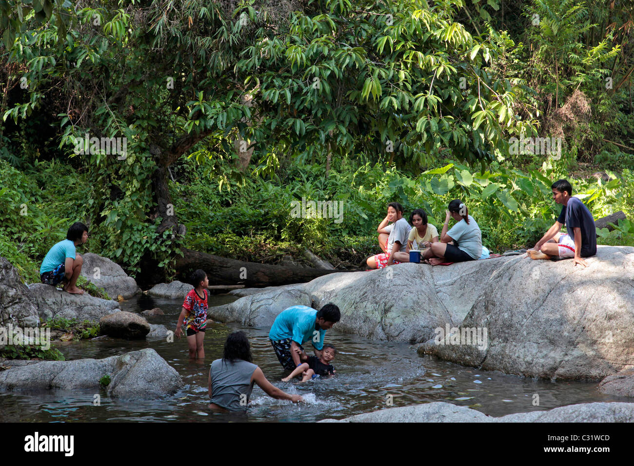 Bathing In A Pool High Resolution Stock Photography and Images - Alamy