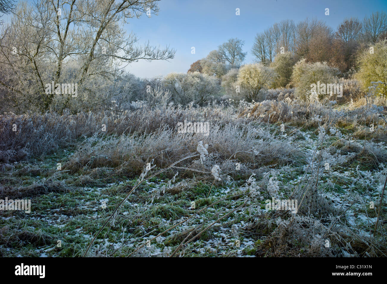 English winter countryside scene hi-res stock photography and images ...