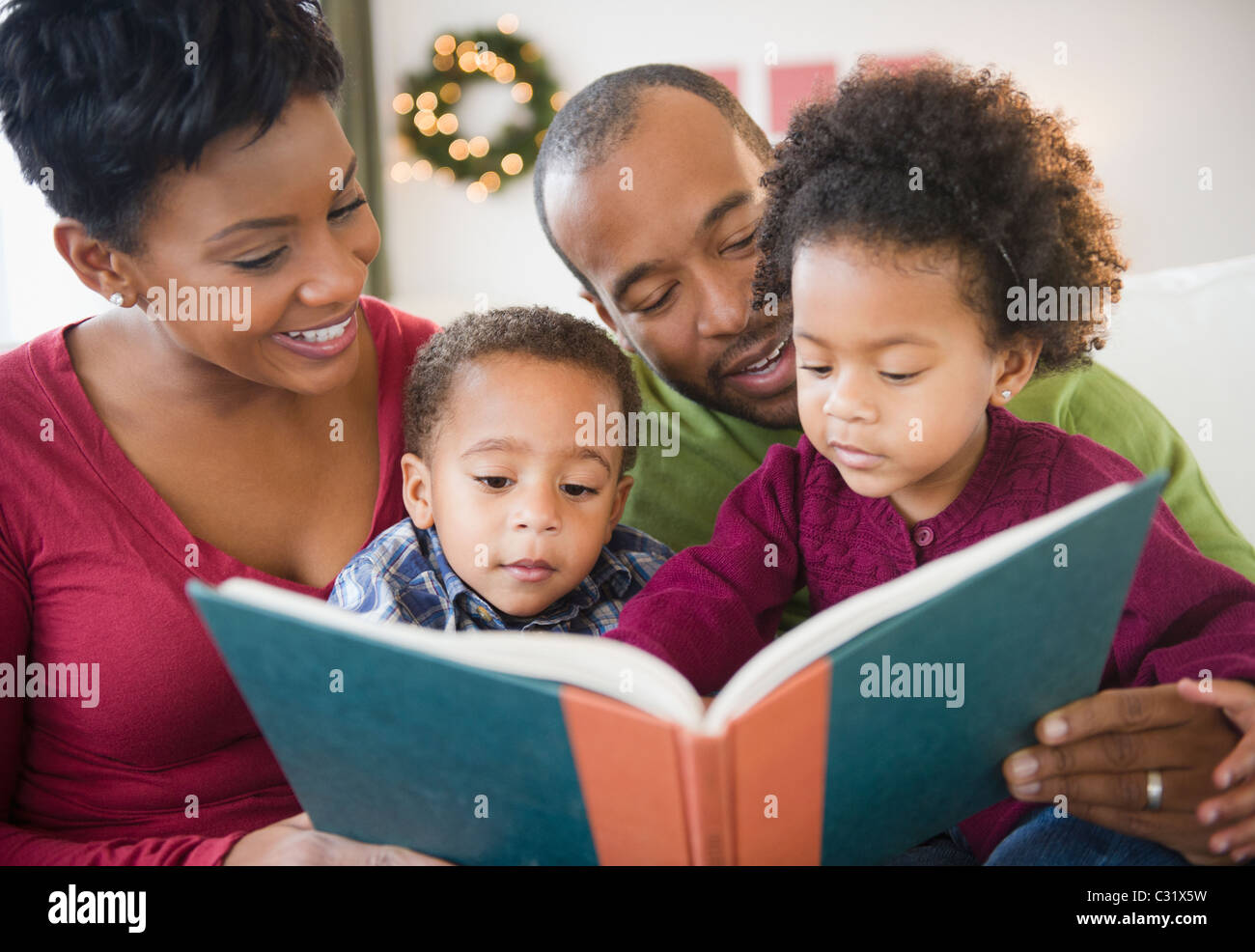 Black Children Reading