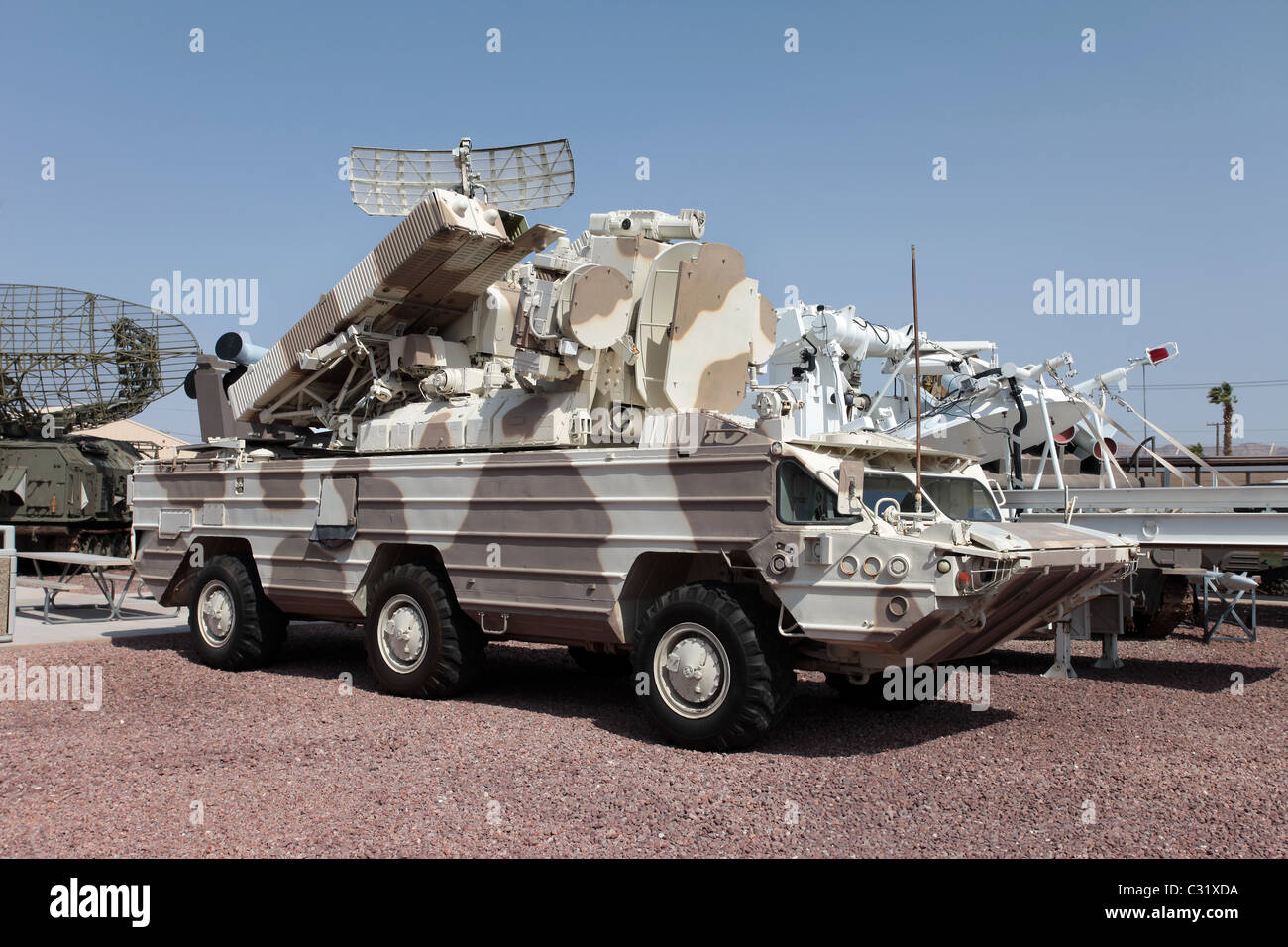 Russian USSR SA-8 Gecko surface to air missile system. Captured by USA ...