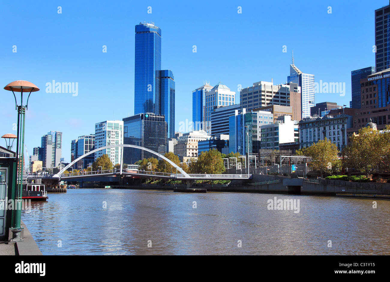 Yarra river bridge hi-res stock photography and images - Alamy