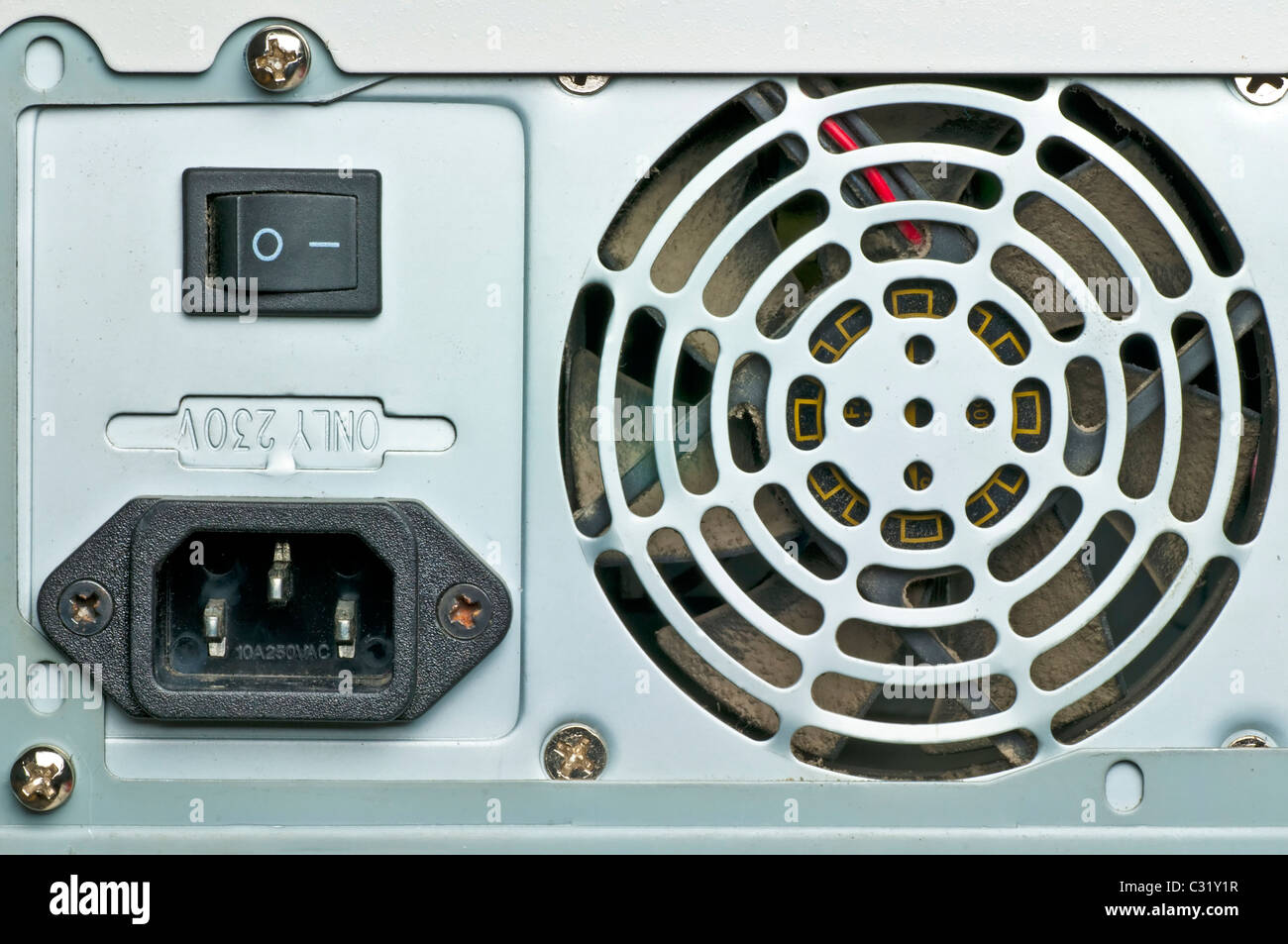 connection for power supply Stock Photo - Alamy