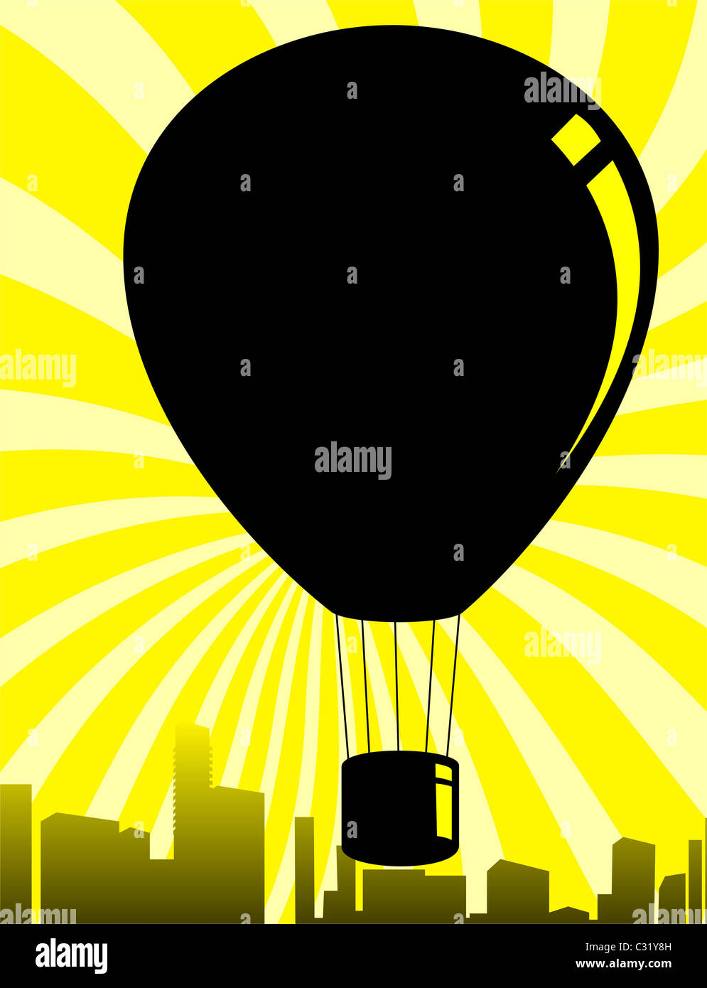 Hot air ship hi-res stock photography and images - Alamy