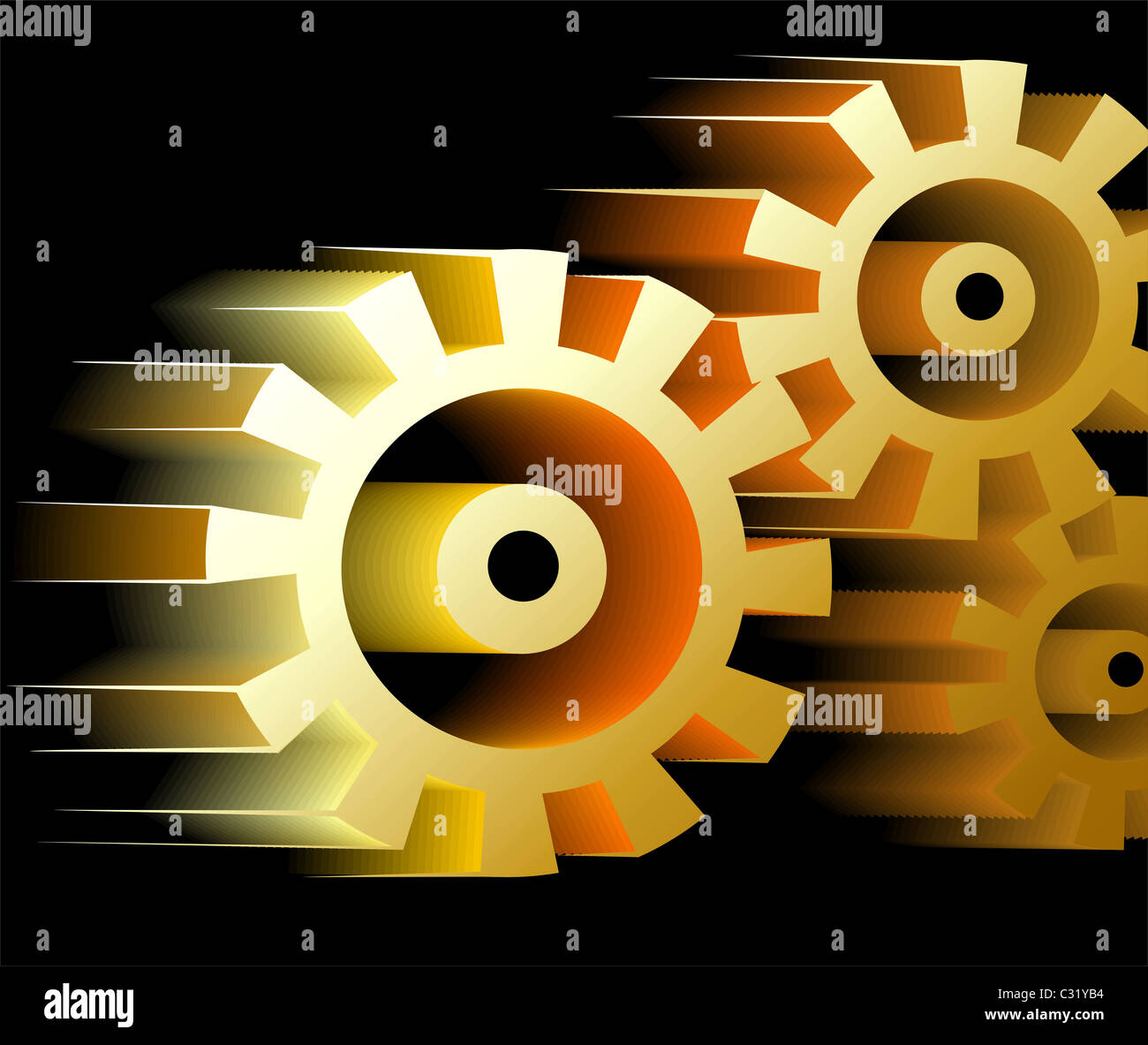 mechanic wheel gears Stock Photo - Alamy