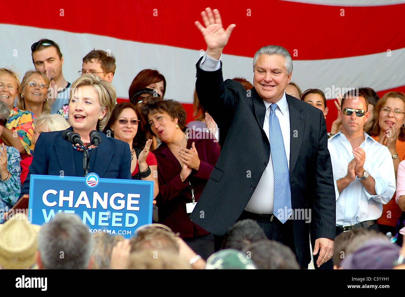 Senator Hillary Rodham Clinton and Raul L. Martinez Senator Hillary ...