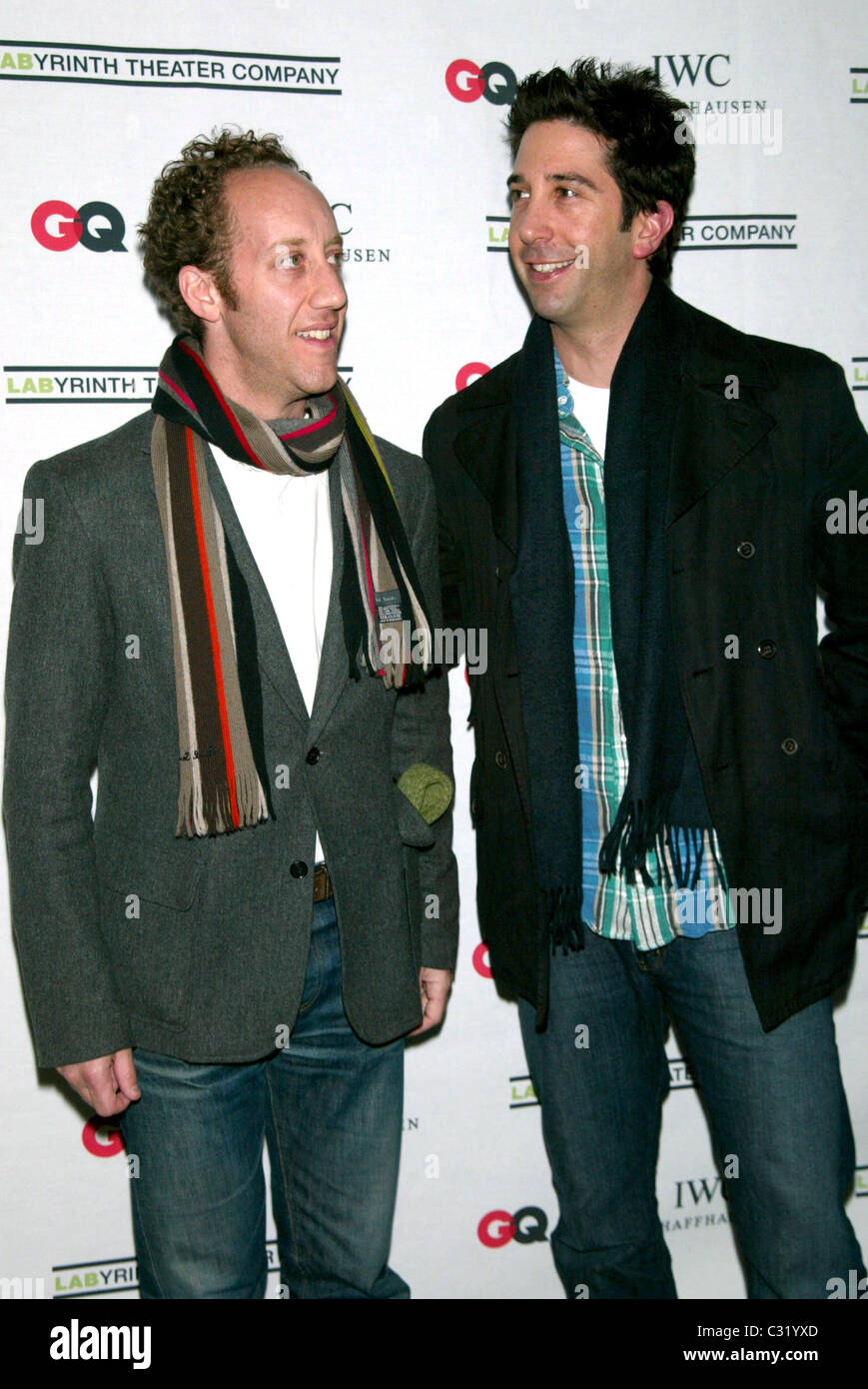 Joey Slotnick, David SchwimmerLabyrinth Theater's 6th Annual Celebrity ...