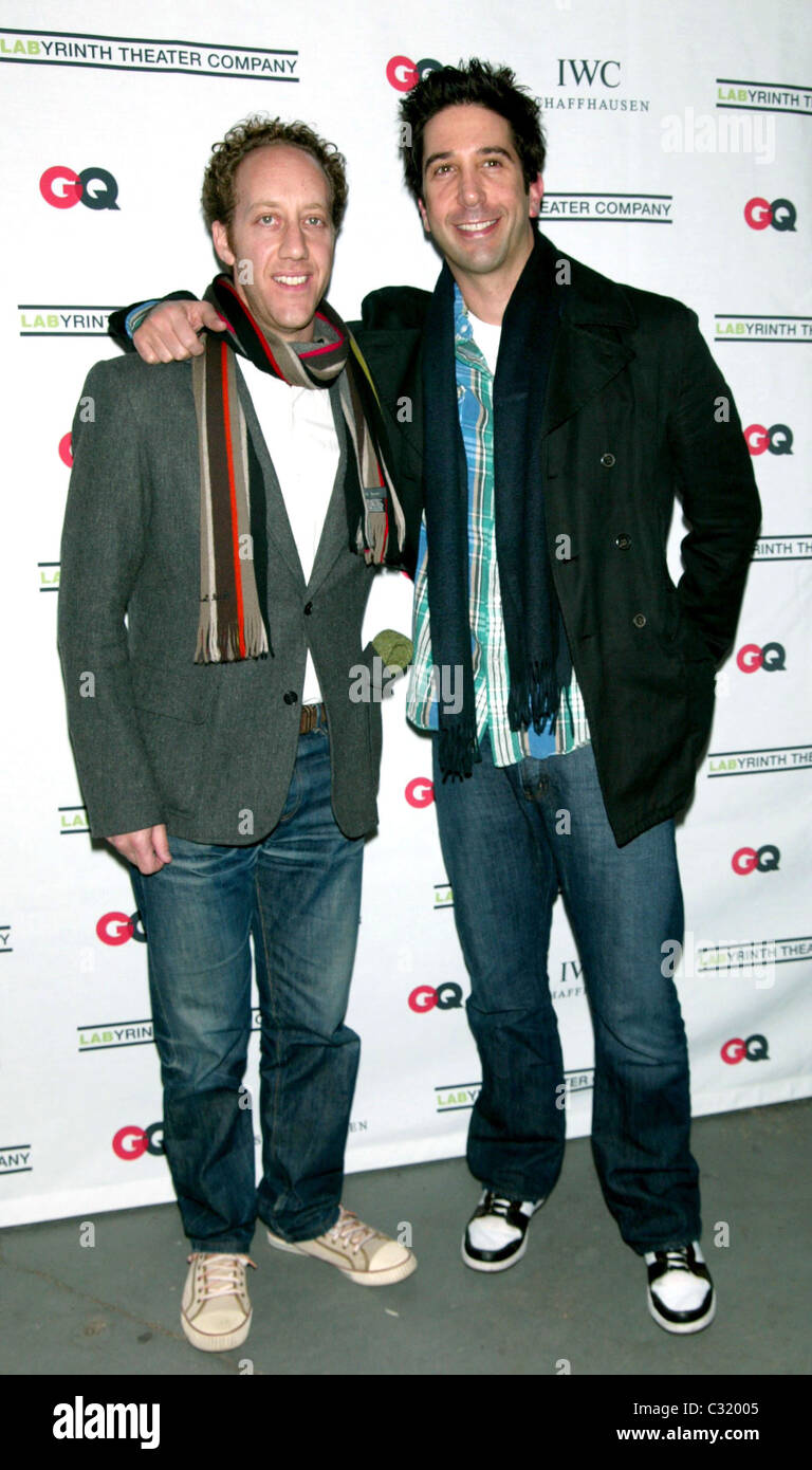 Joey Slotnick, David SchwimmerLabyrinth Theater's 6th Annual Celebrity ...