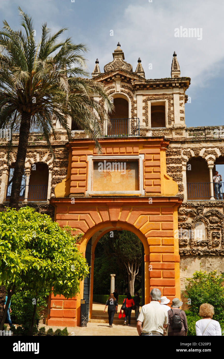 Inside the alcazar of seville hi-res stock photography and images - Alamy