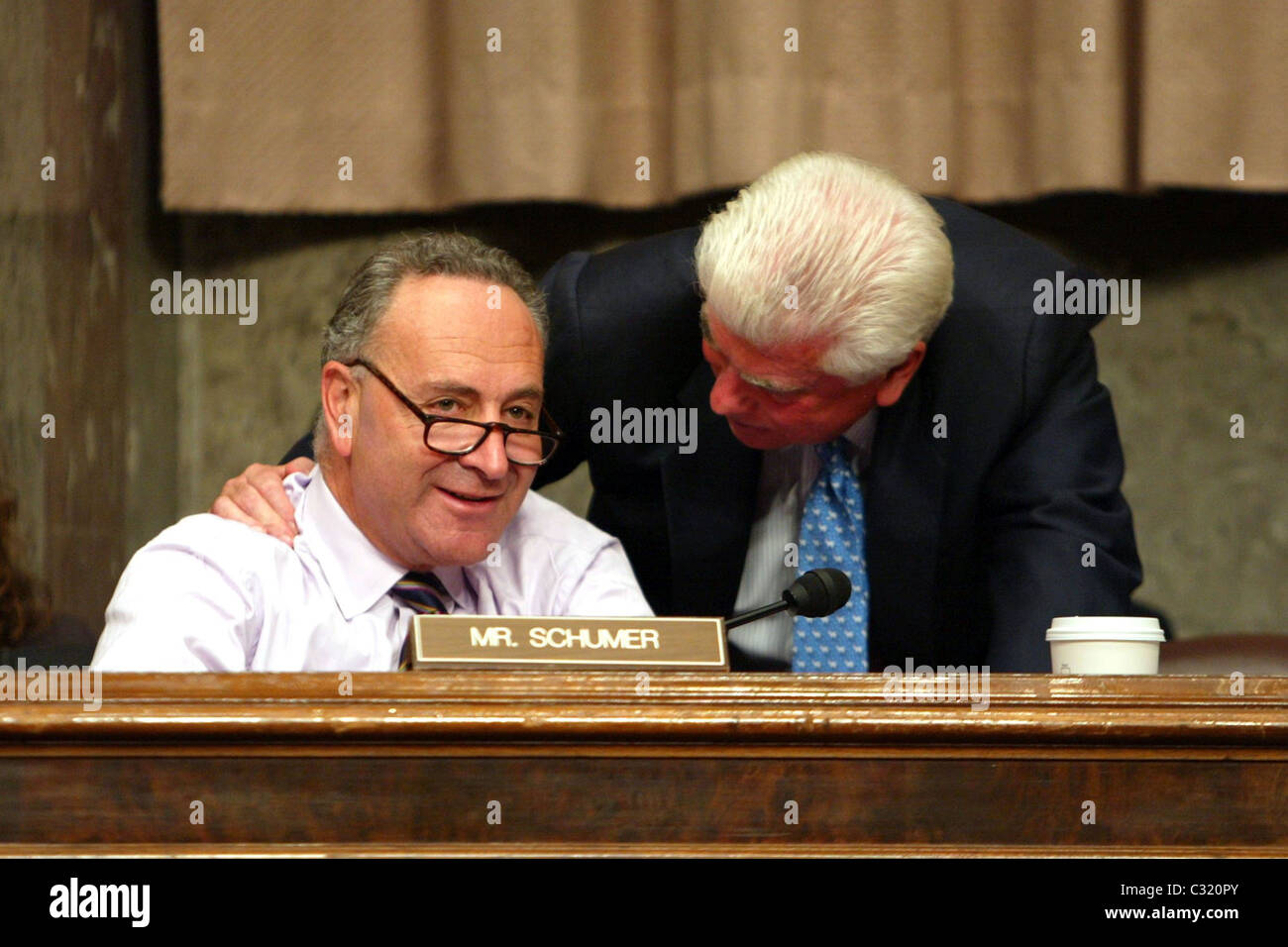 Senator Charles Schumer and Senator Christopher Dodd Senator Charles ...