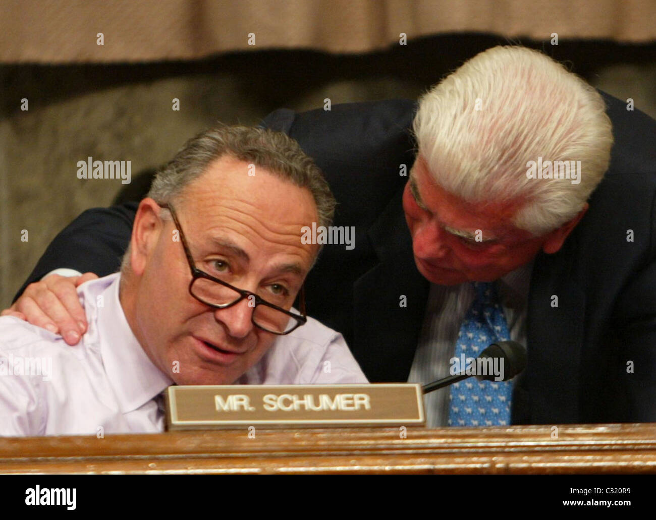Senator Charles Schumer and Senator Christopher Dodd Senator Charles ...