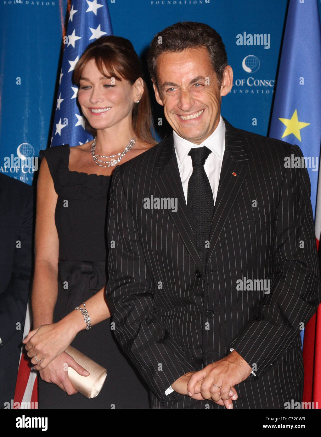 Carla Bruni-Sarkozy and President Nicolas Sarkozy French President ...
